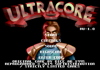 Sega Genesis (Mega Drive) Games > Ultracore :: Emu-Land.net