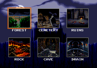 Sega Genesis (Mega Drive) Games > Undead Line :: Emu-Land.net