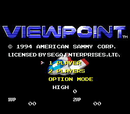 Игры Sega Mega Drive / Genesis > Viewpoint :: Emu-Land.net