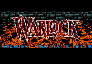 Игры Sega Mega Drive / Genesis > Warlock :: Emu-Land.net