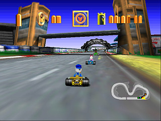 Игры Nintendo 64 > Mickey's Speedway USA :: Emu-Land.net