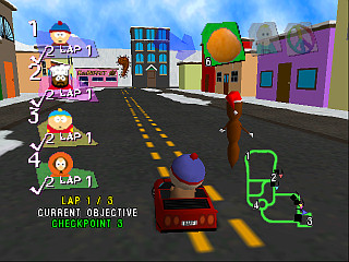 Игры Nintendo 64 > South Park Rally :: Emu-Land.net