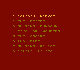 Игры NES / Dendy > Aladdin II :: Emu-Land.net