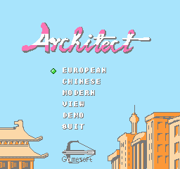 Игры NES / Dendy > Architect for Dr. PC Jr. :: Emu-Land.net