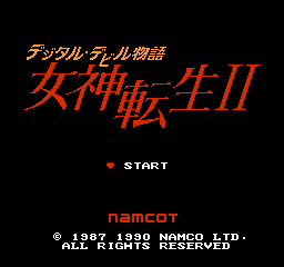 Игры NES / Dendy > Digital Devil Story: Megami Tensei II :: Emu-Land.net