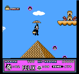 NES Games > Felix the Cat :: Emu-Land.net
