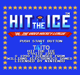 NES Games > Hit the Ice :: Emu-Land.net