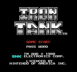 Игры NES / Dendy > Iron Tank: The Invasion of Normandy :: Emu-Land.net