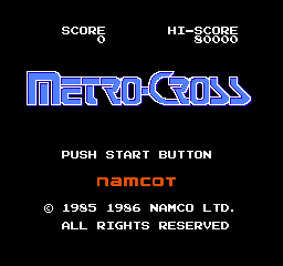 NES Games > Metro-Cross :: Emu-Land.net