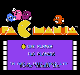 Игры NES / Dendy > Pac-Mania :: Emu-Land.net