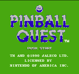 Игры NES / Dendy > Pinball Quest :: Emu-Land.net