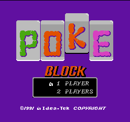 Игры NES / Dendy > Poke Block :: Emu-Land.net