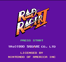 NES Games > Rad Racer II :: Emu-Land.net