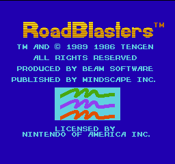 Игры NES / Dendy > RoadBlasters :: Emu-Land.net