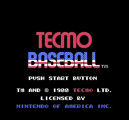 Игры NES / Dendy > Tecmo Baseball :: Emu-Land.net