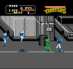 NES Games > Teenage Mutant Ninja Turtles II: The Arcade Game :: Emu ...