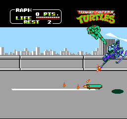 NES Games > Teenage Mutant Ninja Turtles II: The Arcade Game :: Emu ...