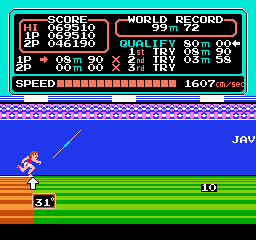 NES Games > Track & Field :: Emu-Land.net
