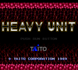 Игры PC Engine / Turbo Grafx-16 > Heavy Unit :: Emu-Land.net