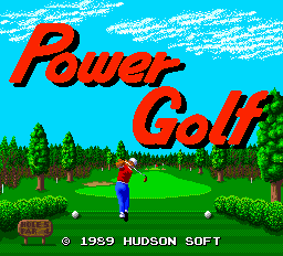 Игры PC Engine / Turbo Grafx-16 > Power Golf :: Emu-Land.net