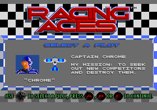 Игры Sega CD / Mega CD > Racing Aces :: Emu-Land.net
