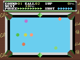 Sega SG-1000 Games > Champion Billiards :: Emu-Land.net