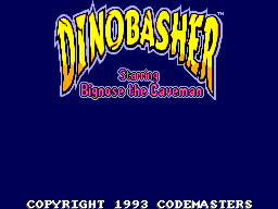 Sega Master System Games > Dinobasher: Starring Bignose the Caveman ...