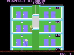 Sega SG-1000 Games > Elevator Action :: Emu-Land.net