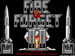 Игры Sega Master System > Fire & Forget 2 :: Emu-Land.net
