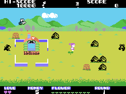 Игры Sega SG-1000 > Girl's Garden :: Emu-Land.net