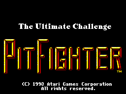 Игры Sega Master System > Pit Fighter :: Emu-Land.net