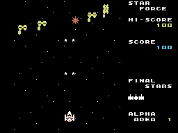 Sega SG-1000 Games > Star Force :: Emu-Land.net