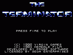 Игры Sega Master System > Terminator, The :: Emu-Land.net