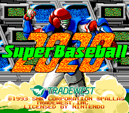Игры Super Nintendo (SNES) > Super Baseball 2020 :: Emu-Land.net
