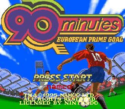 Super Nintendo (SNES) Games > 90 Minutes: European Prime Goal :: Emu ...