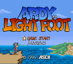 Игры Super Nintendo (SNES) > Ardy Lightfoot :: Emu-Land.net