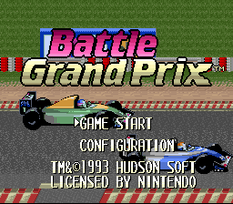 Super Nintendo (SNES) Games > Battle Grand Prix :: Emu-Land.net