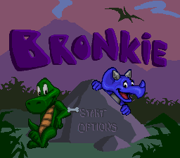 Super Nintendo (SNES) Games > Bronkie the Bronchiasaurus :: Emu-Land.net