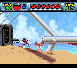 Игры Super Nintendo (SNES) > Cool Spot :: Emu-Land.net