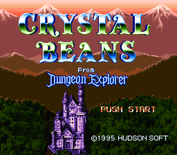 Super Nintendo (SNES) Games > Crystal Beans from Dungeon Explorer ...