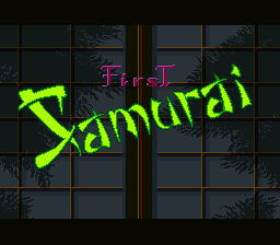 Игры Super Nintendo (SNES) > First Samurai :: Emu-Land.net