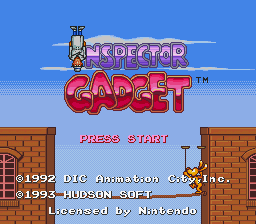 Игры Super Nintendo (SNES) > Inspector Gadget :: Emu-Land.net