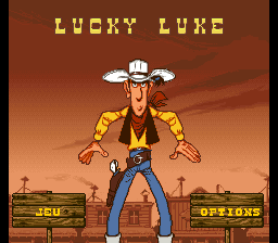 Игры Super Nintendo (SNES) > Lucky Luke :: Emu-Land.net