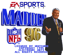 Игры Super Nintendo (SNES) > Madden NFL 96 :: Emu-Land.net