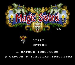 Игры Super Nintendo (SNES) > Magic Sword :: Emu-Land.net