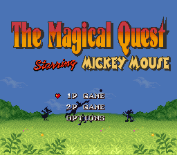 Super Nintendo (SNES) Games > Magical Quest Starring Mickey Mouse, The ...