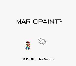 Игры Super Nintendo (SNES) > Mario Paint :: Emu-Land.net