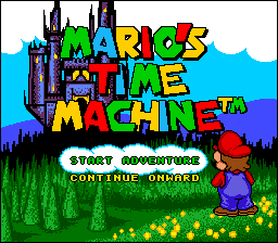Игры Super Nintendo (SNES) > Mario's Time Machine :: Emu-Land.net