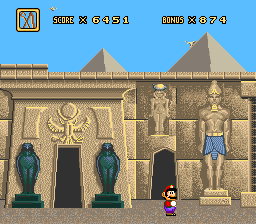 Игры Super Nintendo (SNES) > Mario's Time Machine :: Emu-Land.net