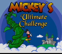 Игры Super Nintendo (SNES) > Mickey's Ultimate Challenge :: Emu-Land.net